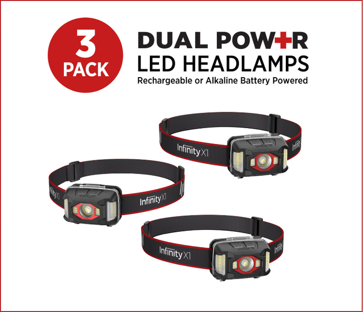 700 Lumen Headlamps (3-Pack) – Infinity X1 Support Site