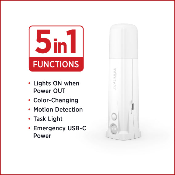 Power Failure Night Light (3-Pack) – Infinity X1 Support Site