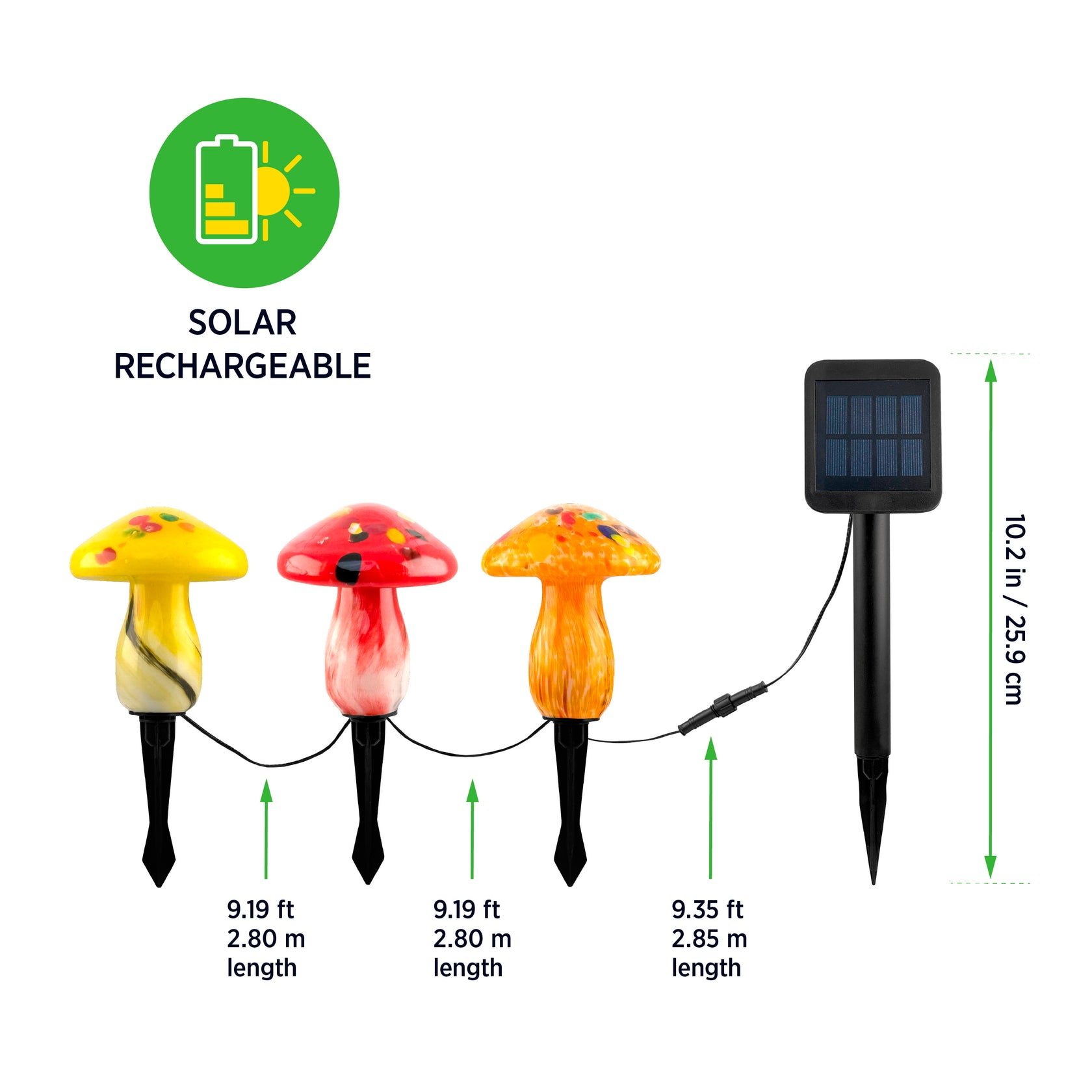 3 Pack Mushroom Landscape Lights – Infinity X1 Support Site