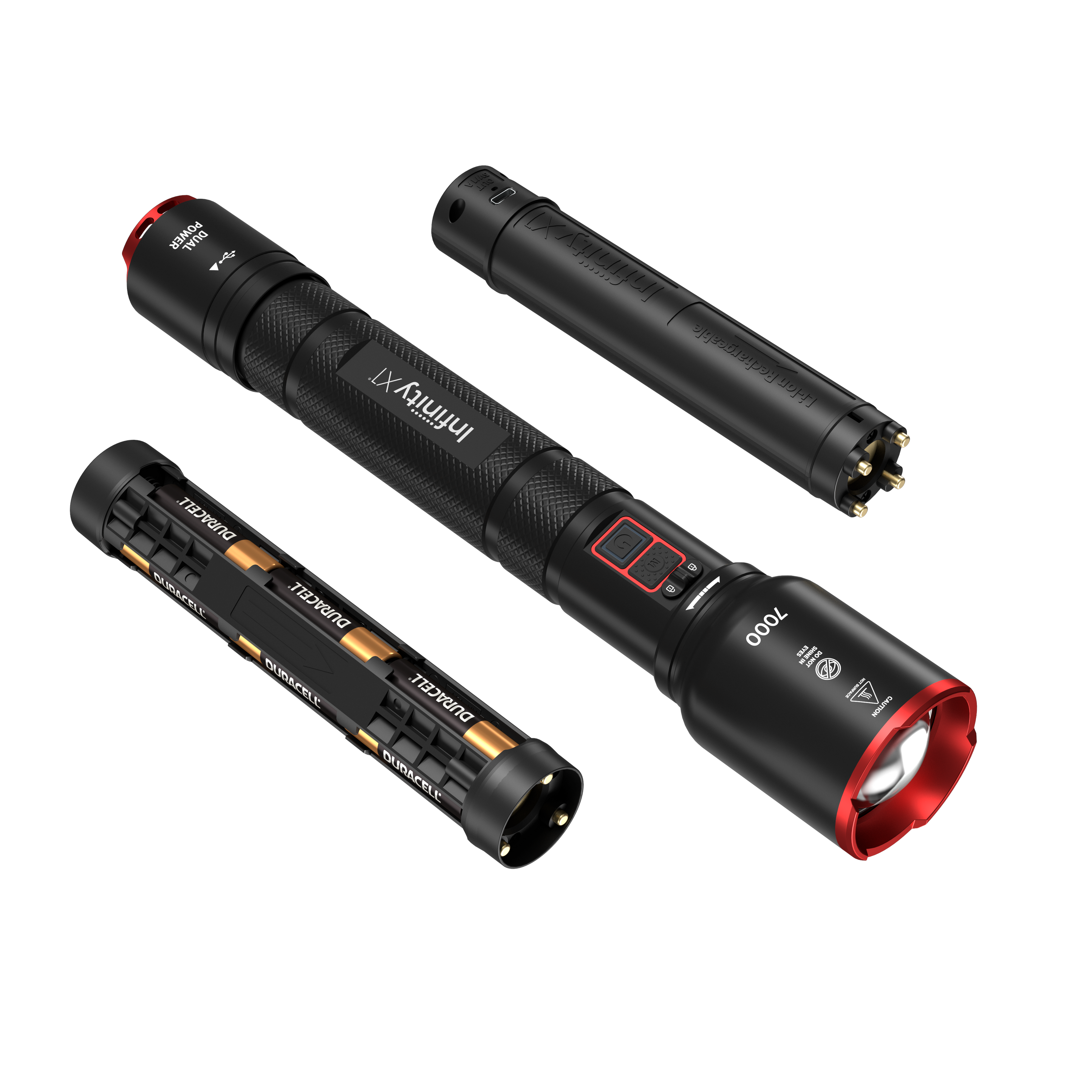 7000 L Dual Power Flashlight – Infinity X1 Support Site